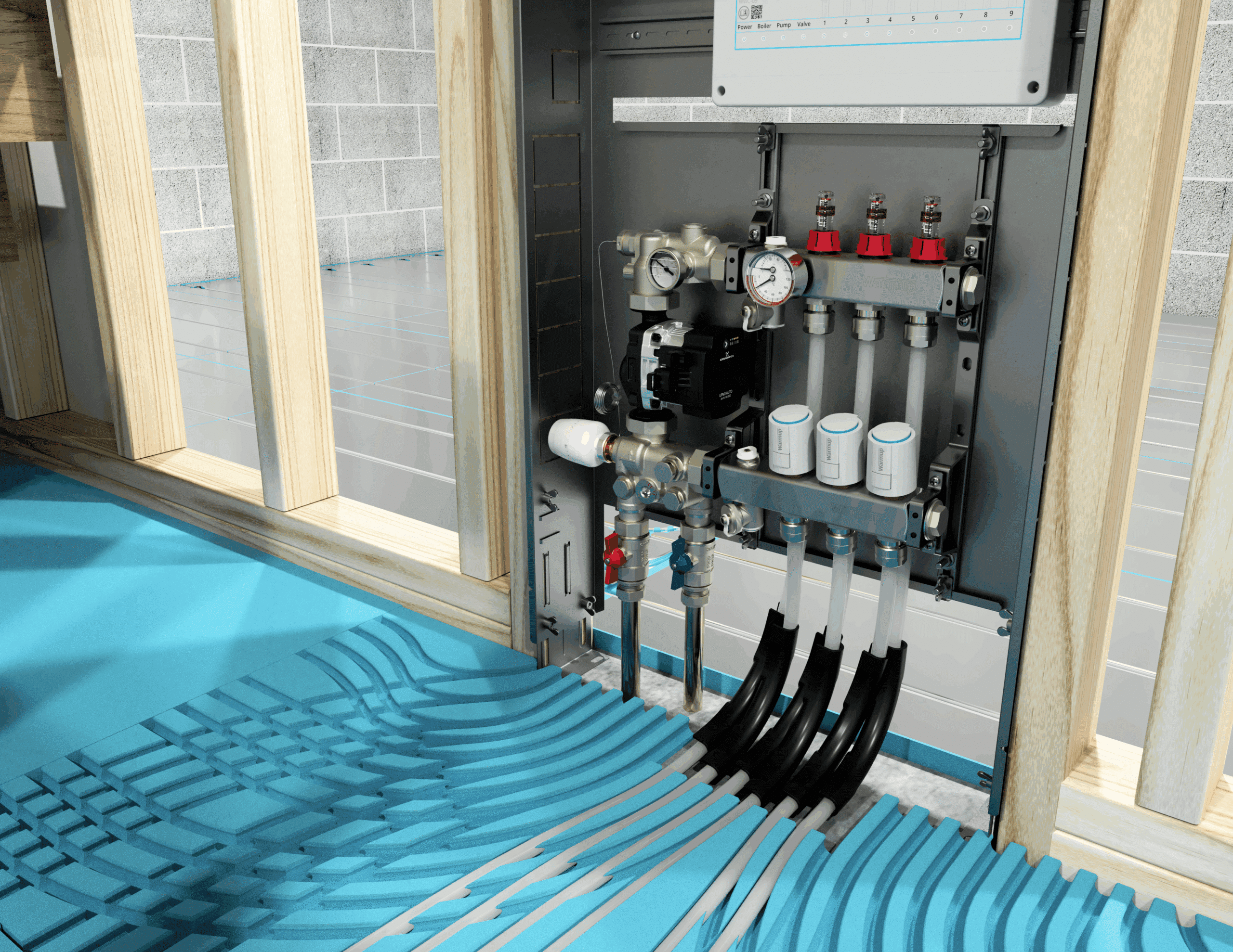 Lo-16 Water Underfloor Heating System - Warmup